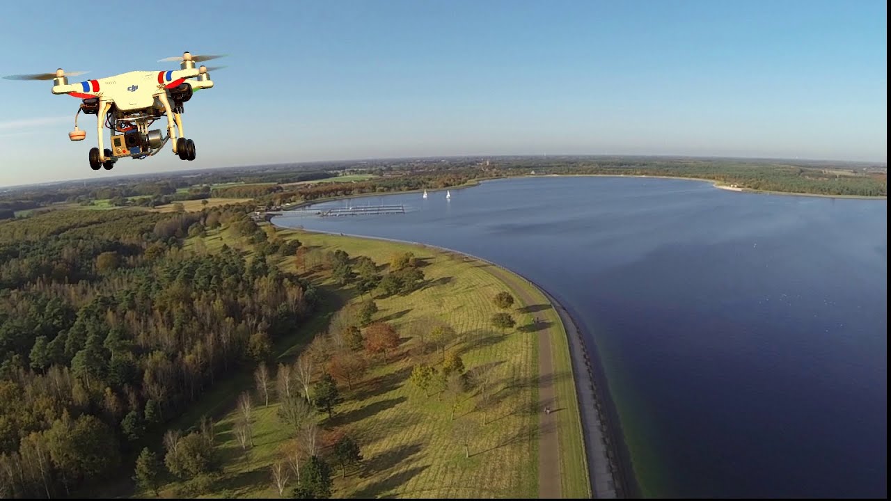 Blick auf den Speichersee Geeste bei Lingen von oben | Speicherbecken ...
