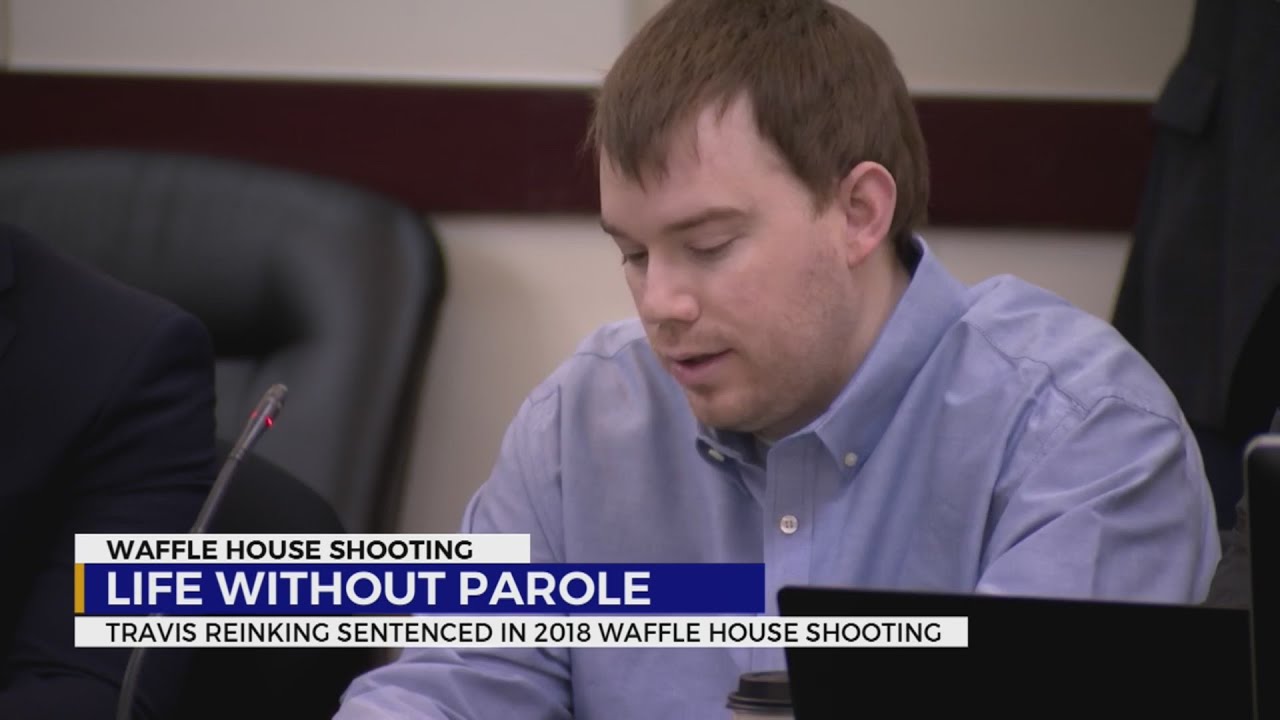 Travis Reinking sentenced in 2018 Waffle House shooting - YouTube