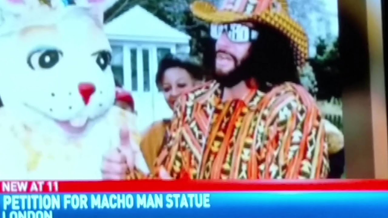 ABC Covering the Macho Man statue story - YouTube