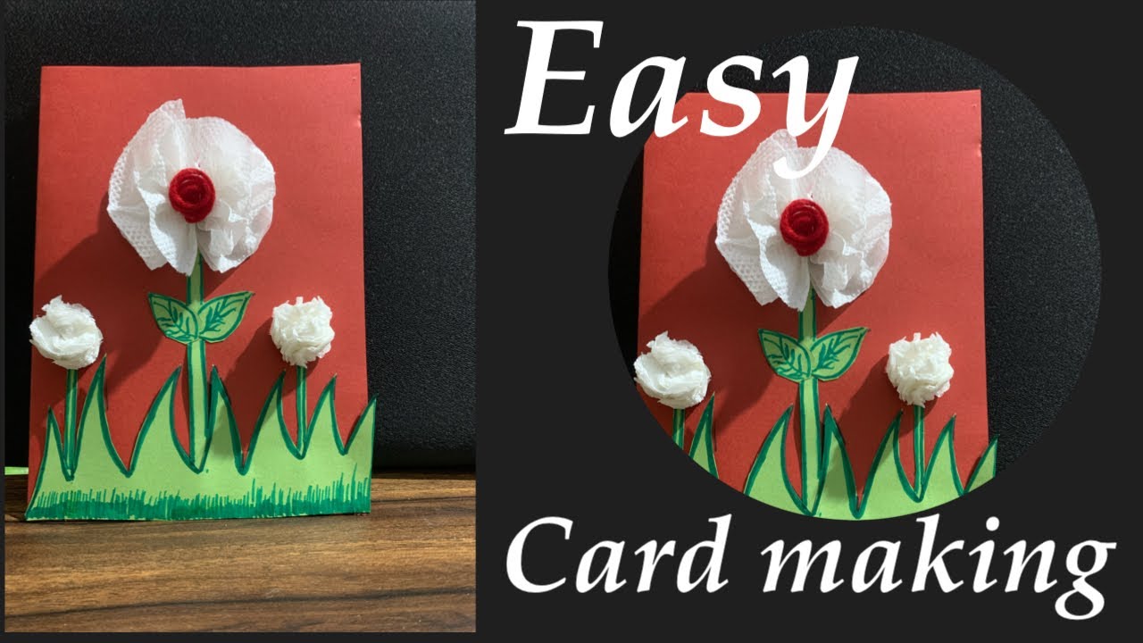 How to make card#Easy card making for kids#DIY#beautiful handmade card ...