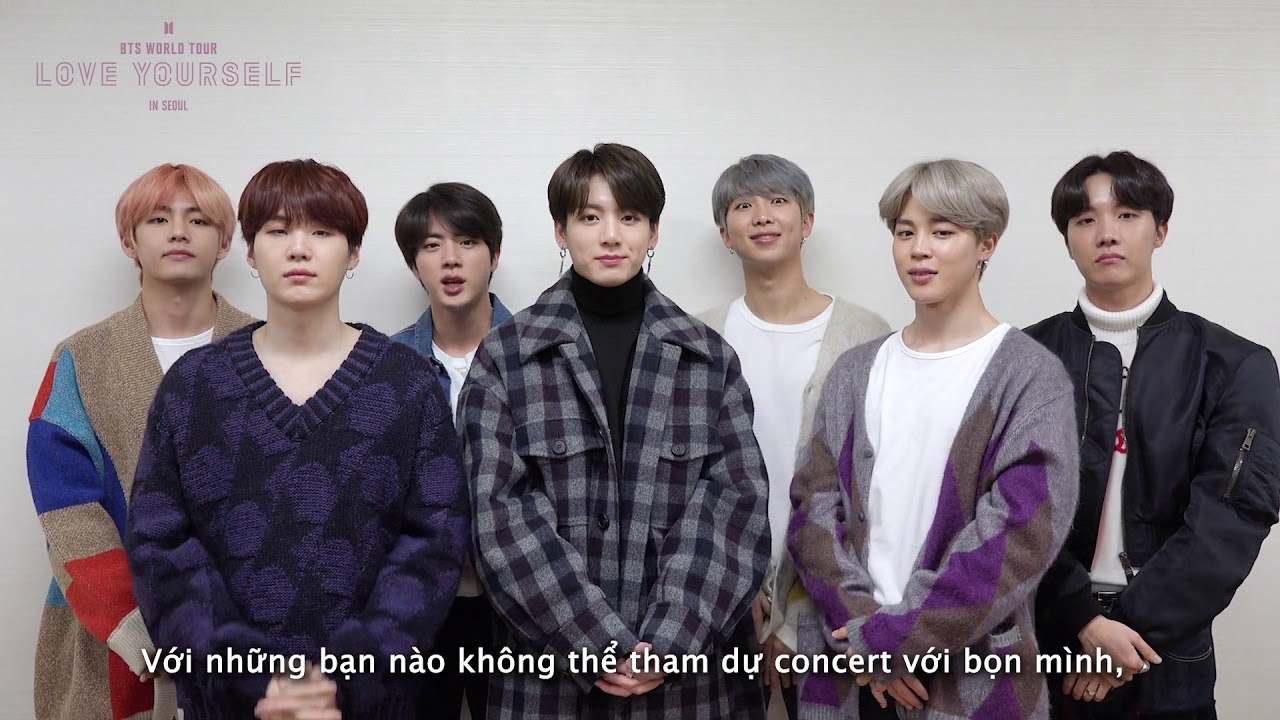 BTS World Tour: Love Yourself in Seoul - Trailer chính thức - Ngày khởi ...