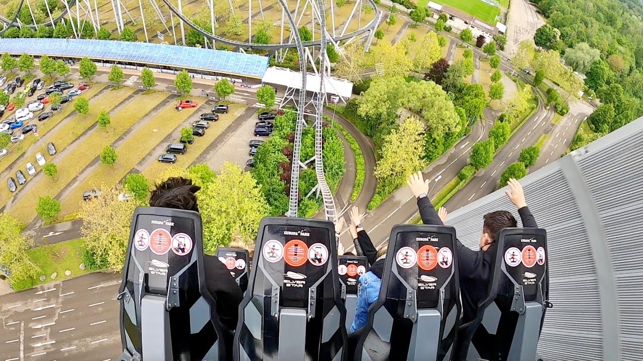 Silver Star [Back Row] (Onride) Video - Europa-Park Rust 2021 - YouTube