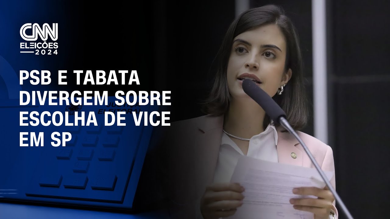Larissa Rodrigues: PSB e Tabata divergem sobre escolha de vice em SP ...