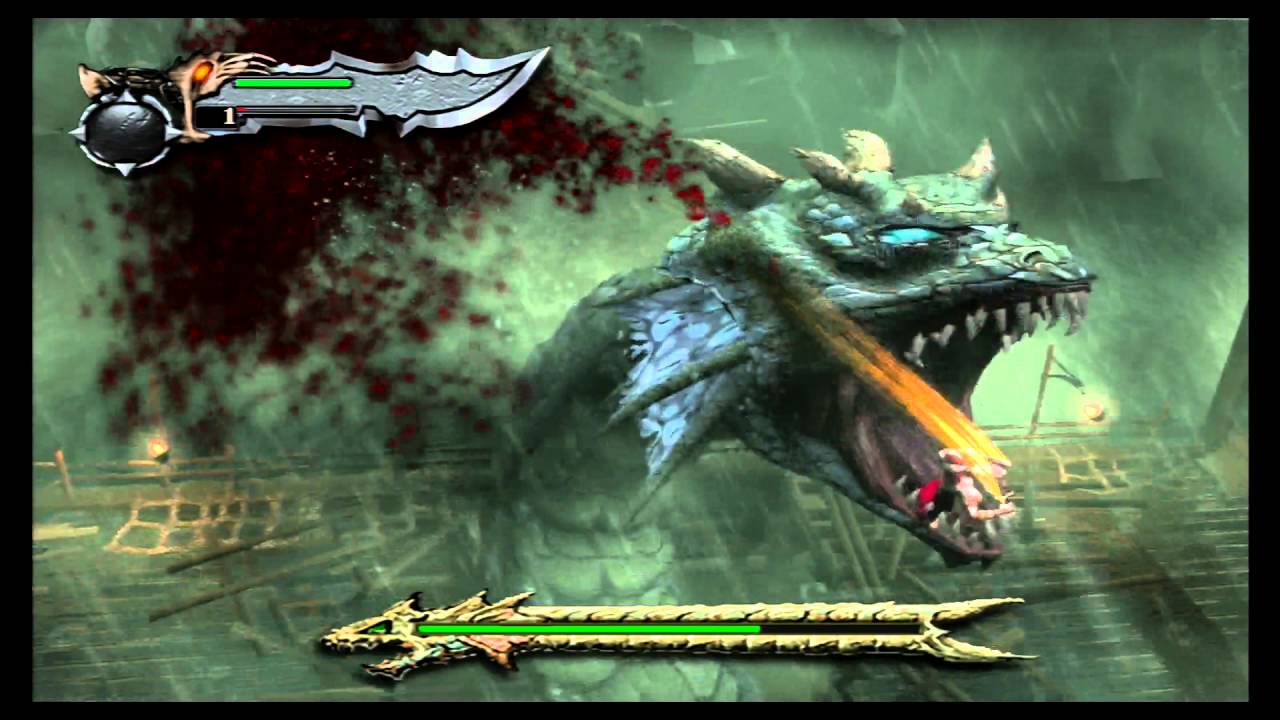 God of War PS3 Walkthrough - Part 1 The Aegean Sea & Hydra Boss - YouTube
