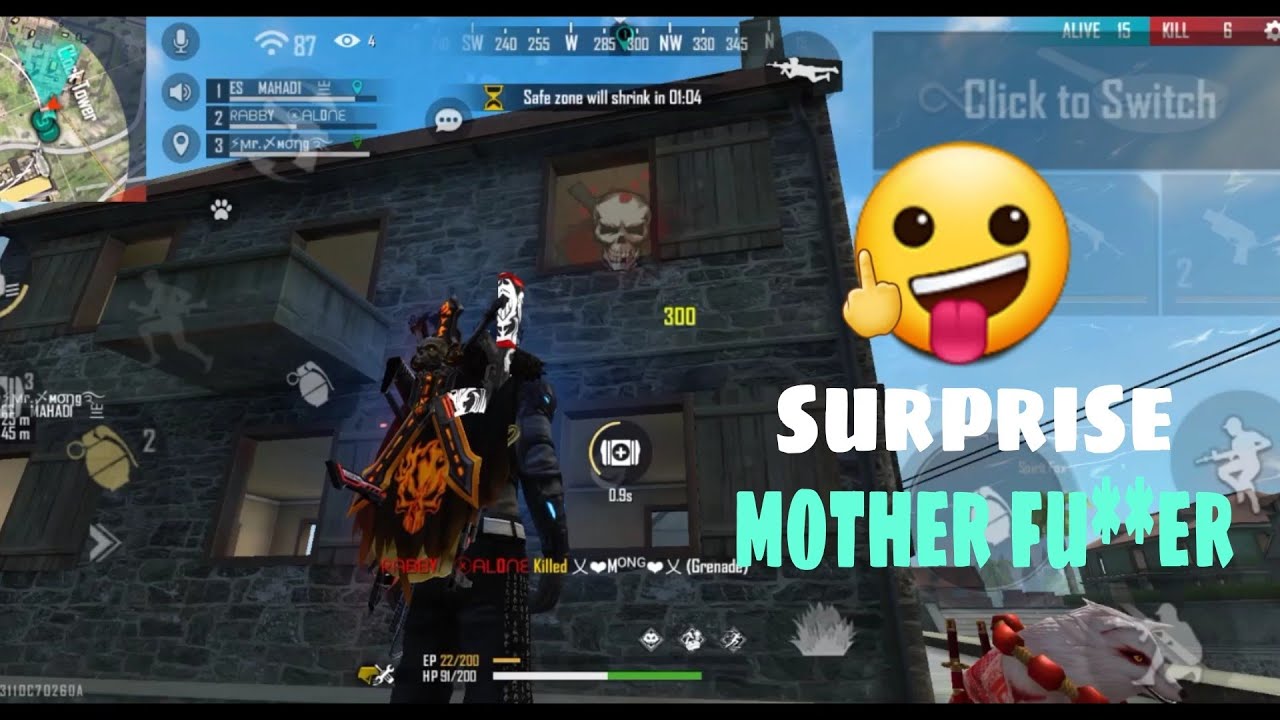surprise..mother fu**er😄🖕 - YouTube