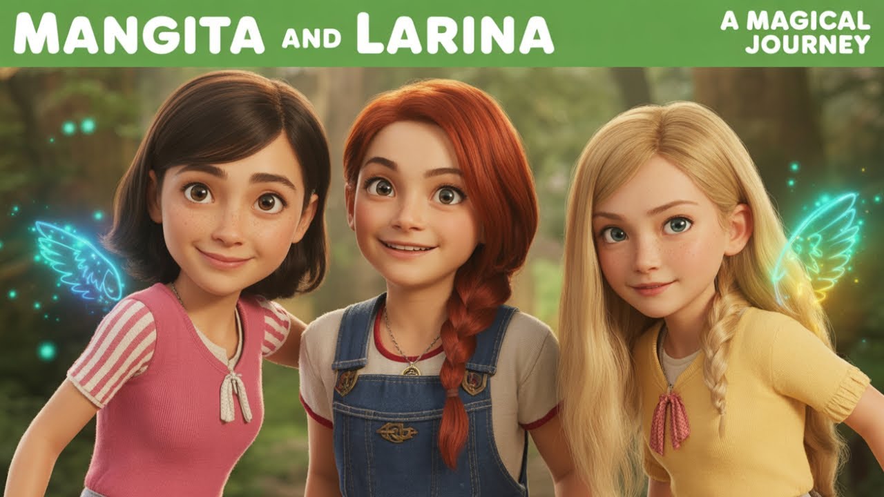 🌟 Mangita and Larina: A Magical Fairy Tale for Kids 📖 - YouTube
