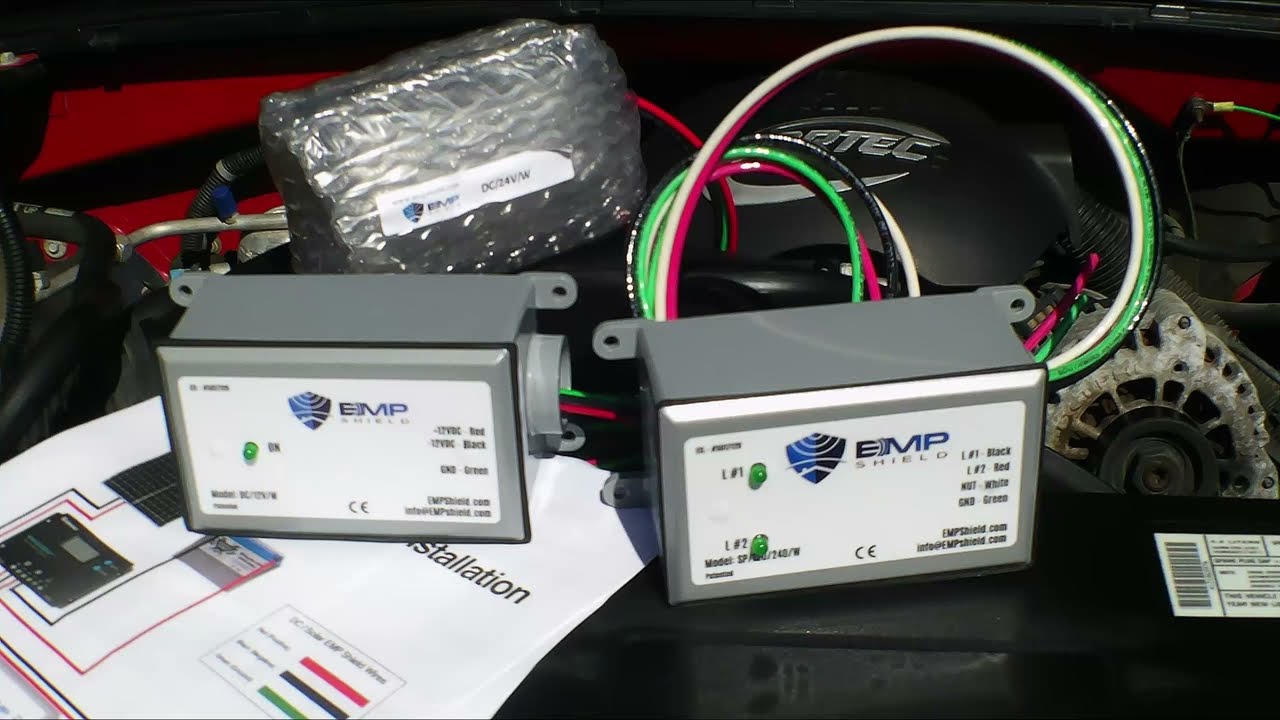 EMP SHIELD HOW TO INSTALL on VEHICLES - YouTube