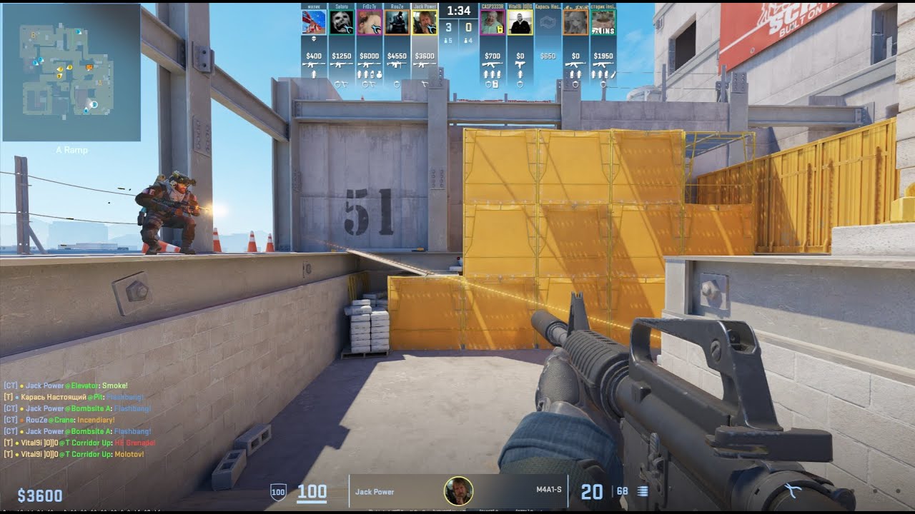 Counter-strike 2 Premier Competetive de_vertigo Full Match Gameplay ...