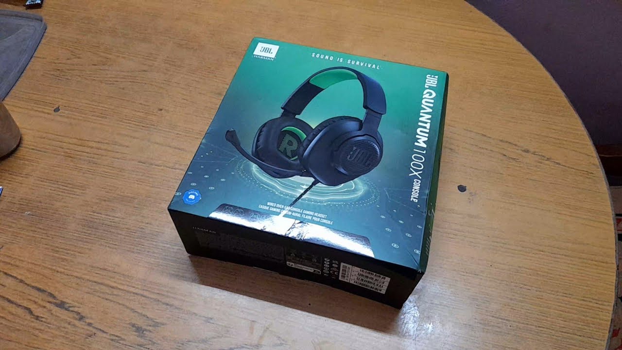 JBL QUANTUM 100X console Unboxing video #jbl - YouTube