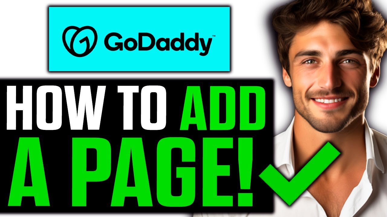 How To Add a Page im GoDaddy Website Builder (2025) - YouTube