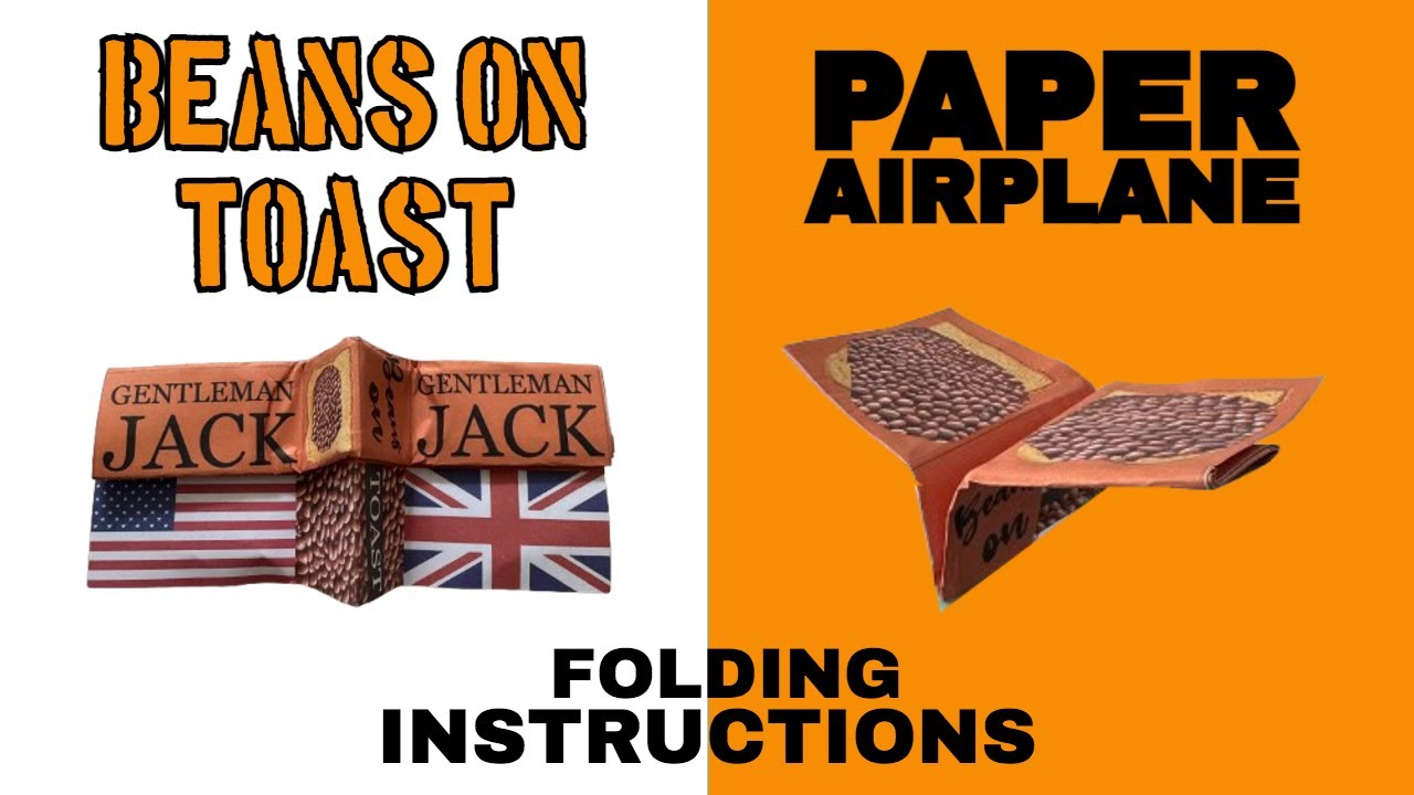 Paper Airplane: How to Fold "Beans on Toast" | Flying Fighters – Cops ...