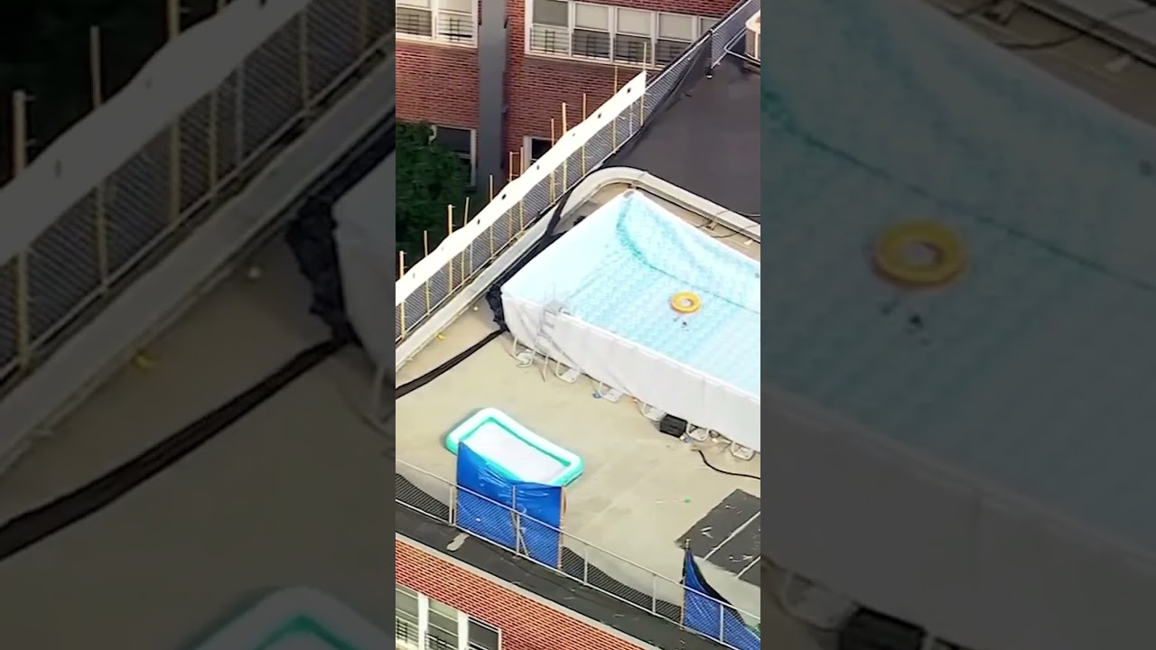 The illegal pool was holding nearly 60 tons of water and was ordered to ...