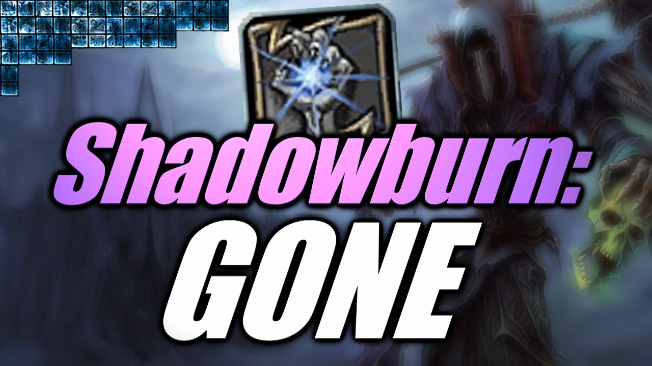 WoW | Shadowburn: DEAD in Patch 7.1.5 (PTR) [Cobrak] - YouTube