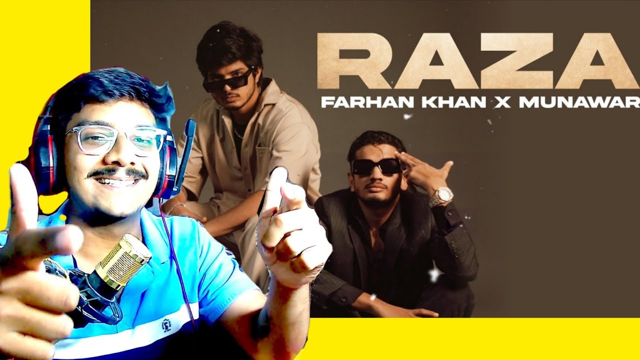 Raza - Farhan Khan X Munawar Reaction | NIRAJAN PANDYA'S TV - YouTube