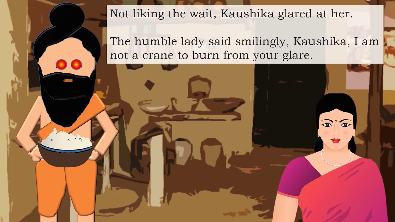 The Story of Dharmavyadha, Mahabharata Stories, NCERT 8th English - YouTube