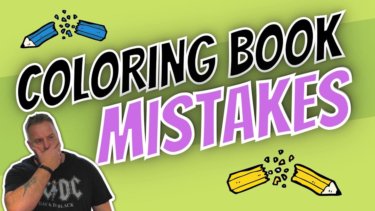 Coloring Book Mistakes. 8 Easy Tips To Help Sell More Coloring Books ...