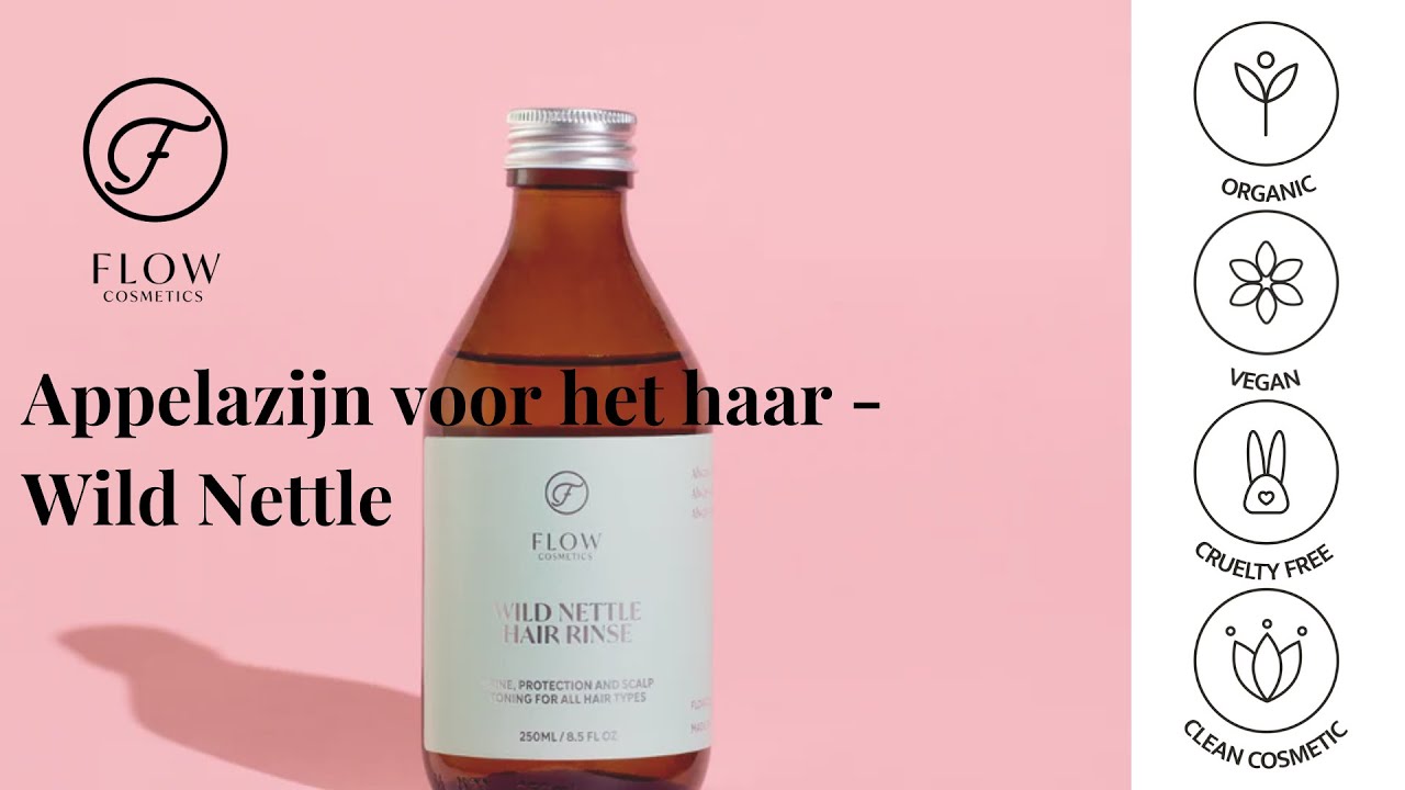 Appelazijn voor het haar | Flow Cosmetics - YouTube