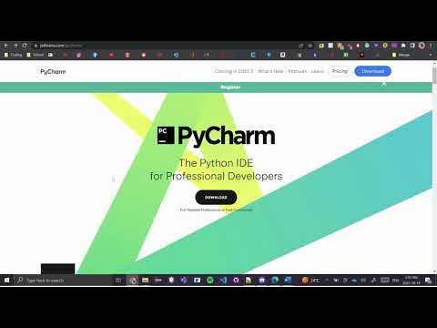 Tutorial - Setting up PyCharm (Windows) - YouTube