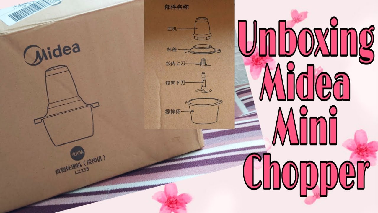 Unboxing Midea Mini Chopper|| Mama and Numair's conversation||C&C ...