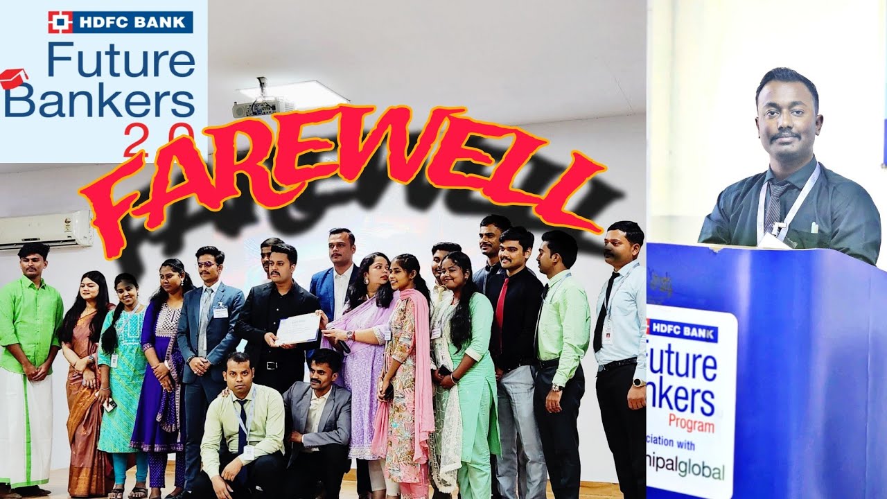 vlog* farewell- Hdfc future bankers program 2.0 | last day in manipal ...