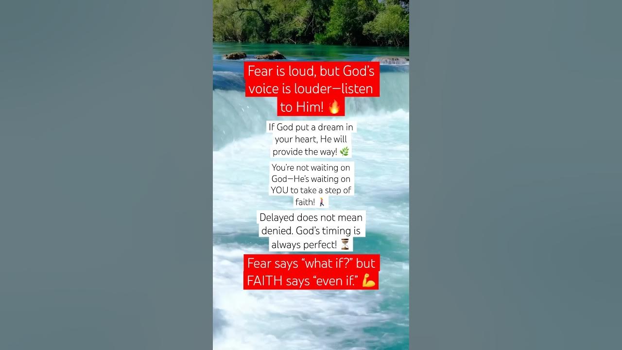 Trusting God & Overcoming Fear - YouTube