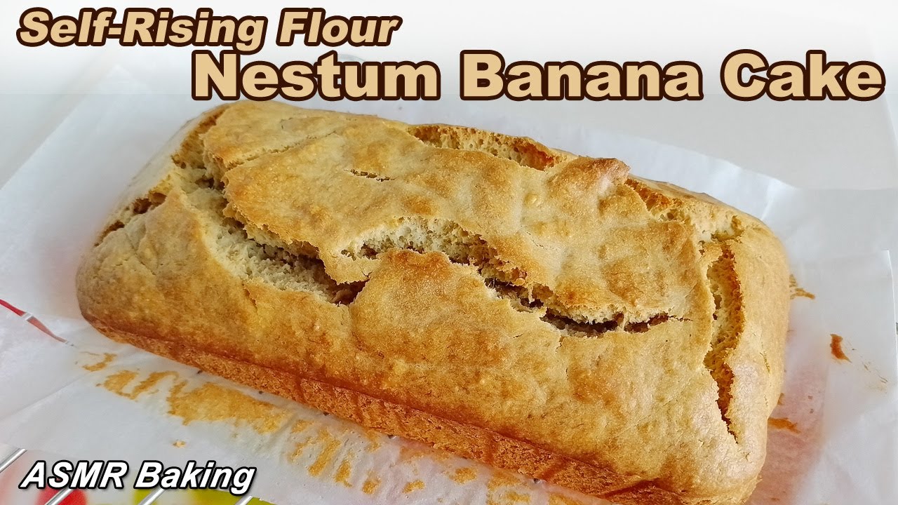 Self-Rising Flour Nestum Banana Cake Recipe | No Butter Cake Recipe ...