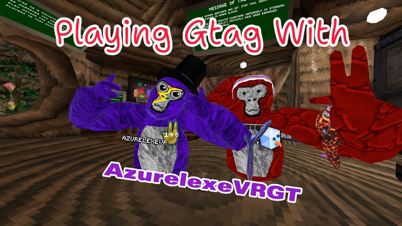 Playing Gtag with @ofcitzmasonVRGT (first long form video) - YouTube