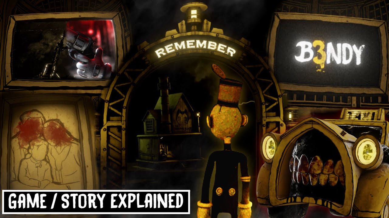 Bendy: Secrets of the Machine EXPLAINED! - [Full Story & Game Breakdown ...