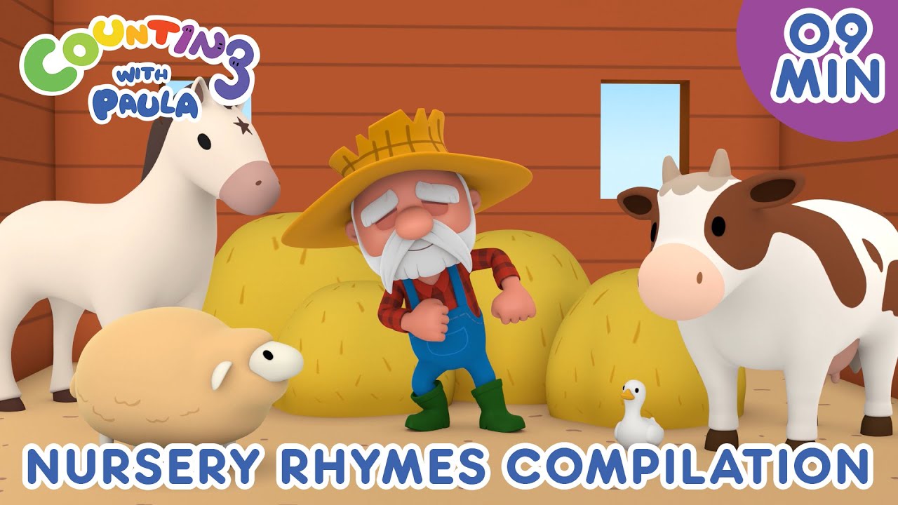 Old Macdonald Had A Farm & MORE Kids Songs + Lyrics | Sing Along with ...