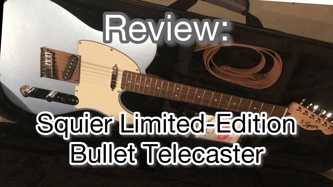 Squier Limited-Edition Bullet Telecaster - YouTube