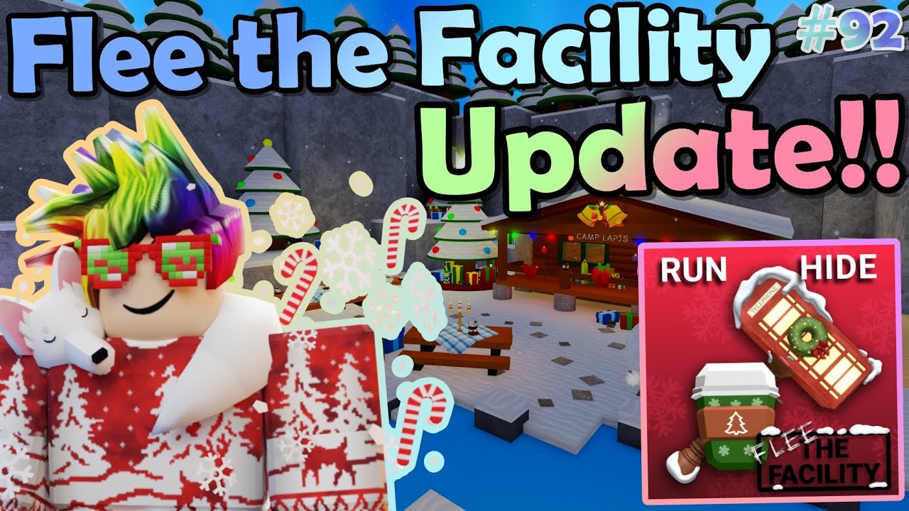 🎄 CHRISTMAS UPDATE IN FLEE THE FACILITY ⛄ - Flee the Facility LIVE #92 ...