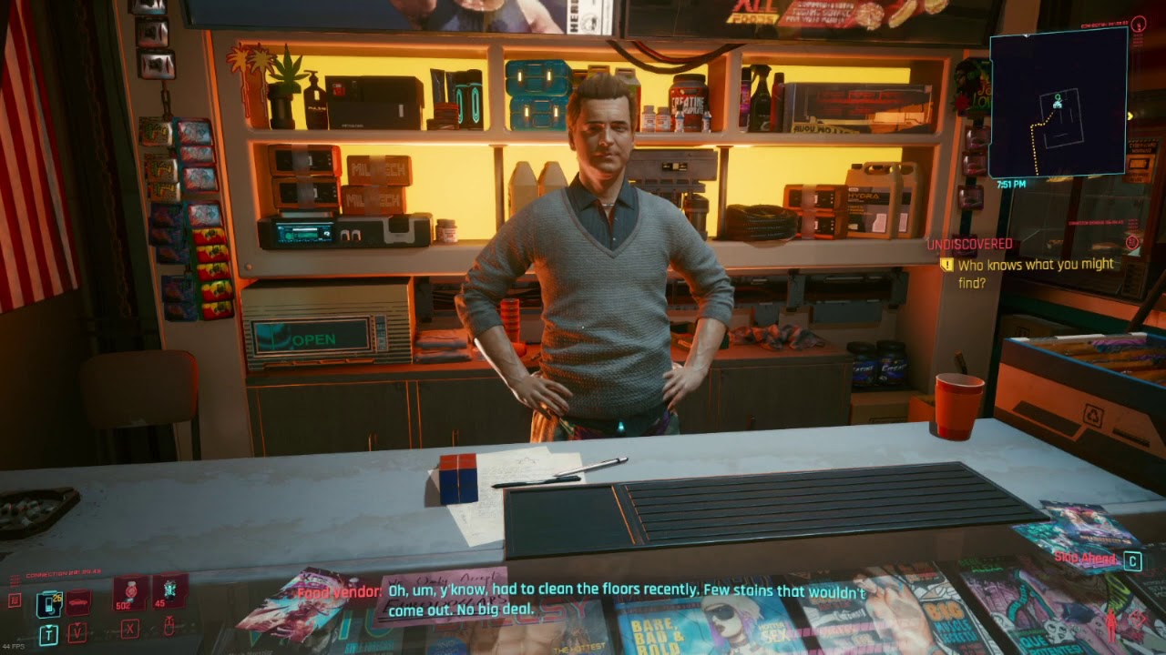 [Cyberpunk 2077] When you visit the BD tutorial scene location - YouTube