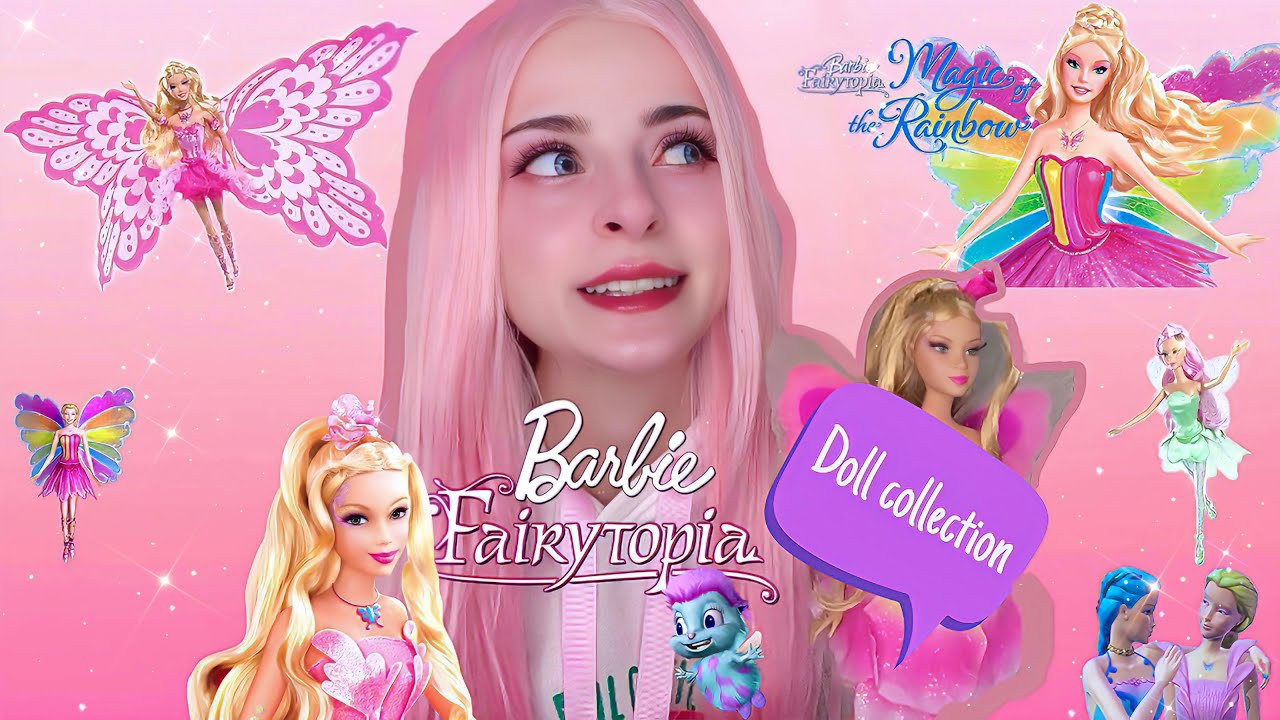 My Barbie fairytopia doll collection | Demonsa - YouTube