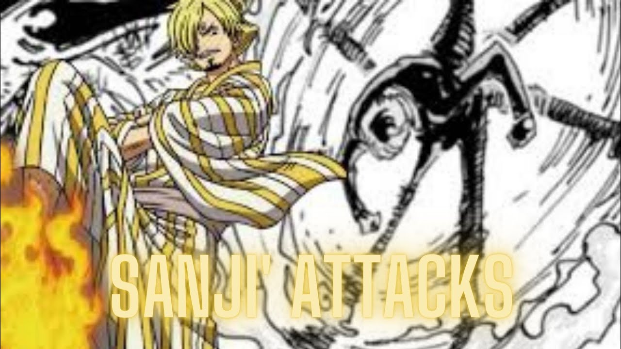 one piece: sanji's attacks - YouTube