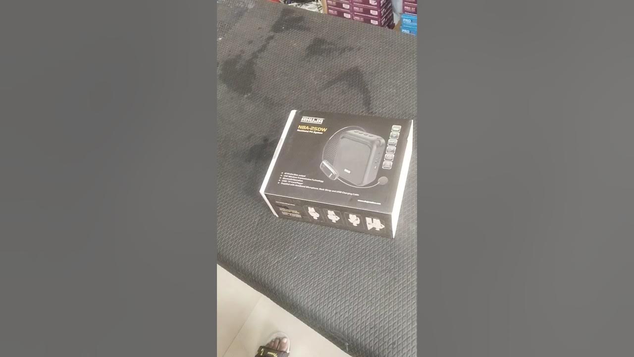 Neckband PA System Unboxing #shortvideo #ahuja - YouTube