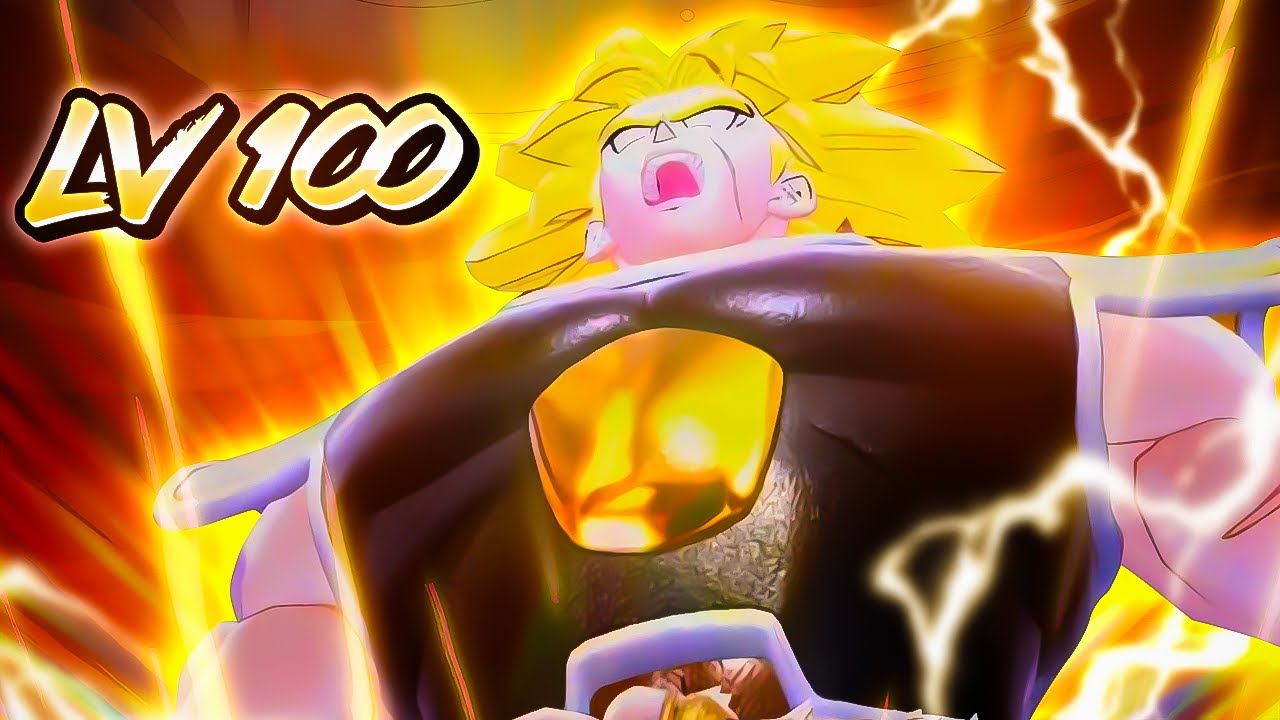 LVL 100 MAXIMUM POWER GOLD BROLY SHOWCASE! - Dragon Ball The Breakers ...