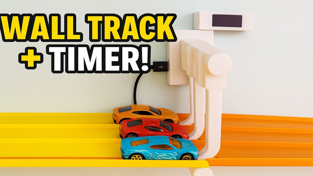 The Ultimate Smart Start & Finish Gates for Hot Wheels! - YouTube