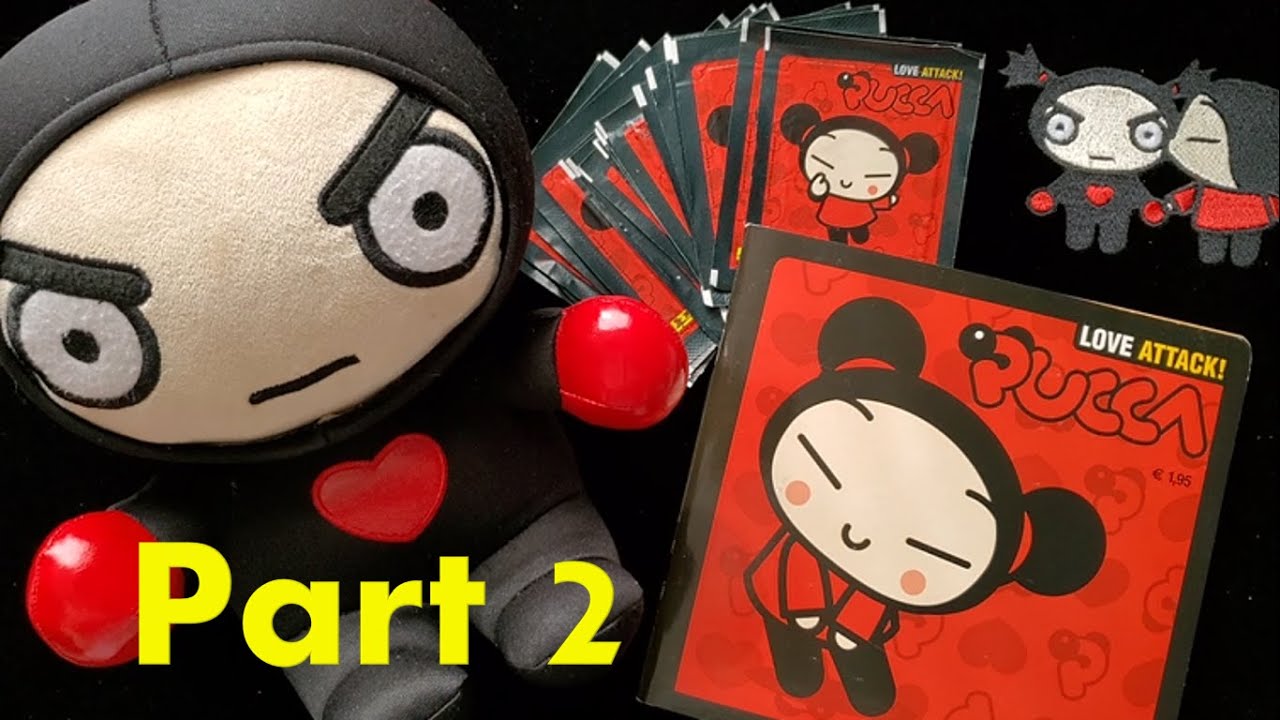 ASMR Pucca STICKER Album Panini Part 2/4 | No Talking - YouTube