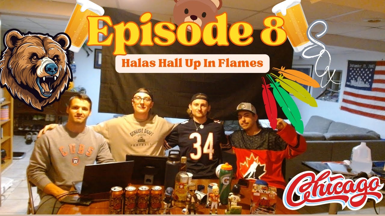 Halas Hall In Flames - YouTube