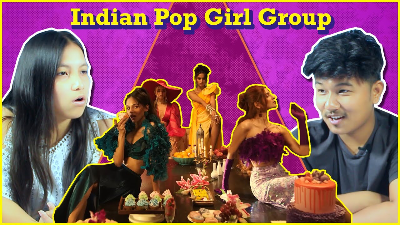 LAZEEZ - WiSH 😱 Reaction To Indian Pop Girl Group - YouTube