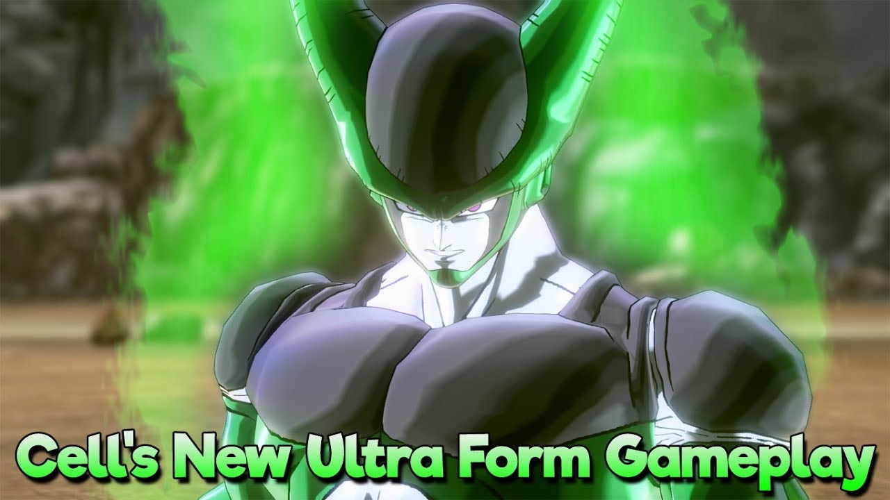 NEW Cell's Limit Breaking form! ULTRA CELL | Custom Moveset | Dragon ...