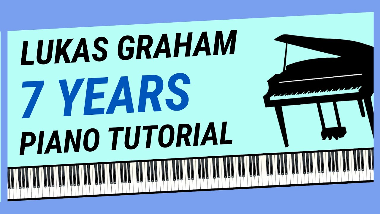 How to Play "7 Years" - Piano Tutorial (Lukas Graham) - YouTube