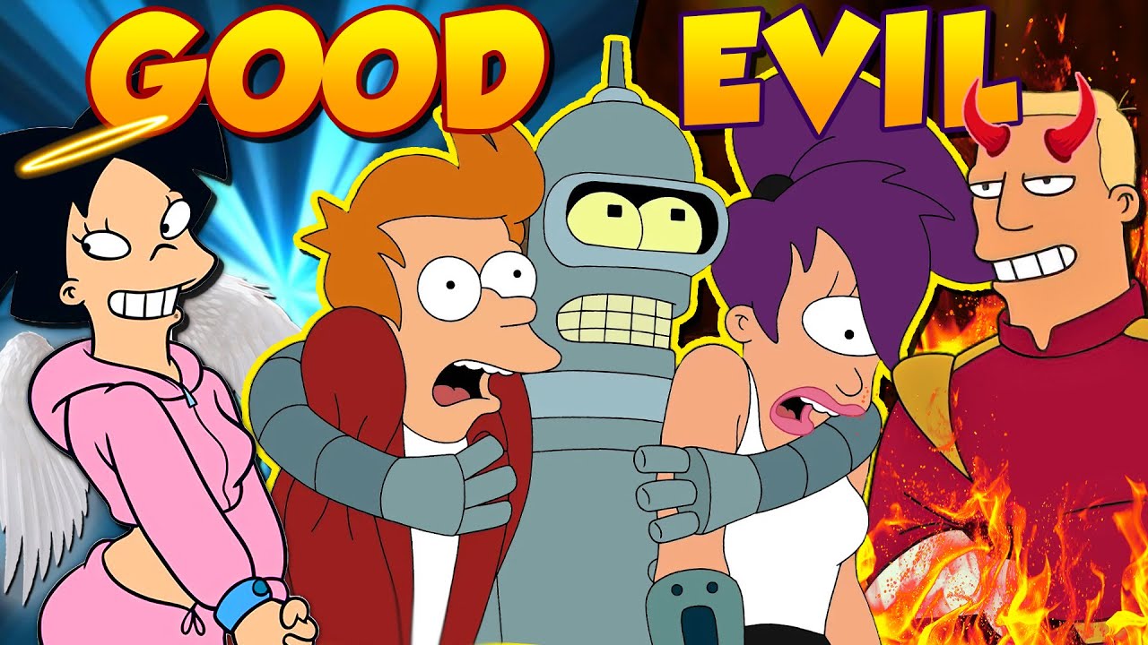 Futurama Revival/Hulurama Characters: Good to Evil 🚀 - YouTube