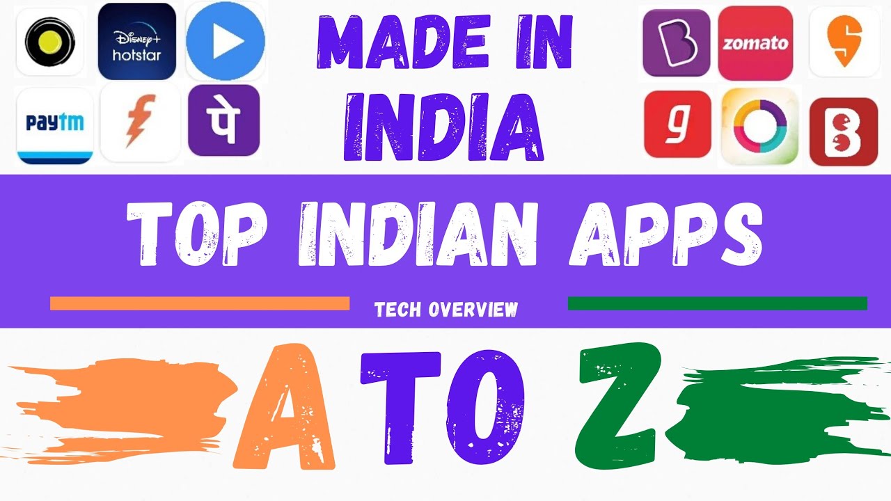 Top indian apps🔥| Made in india apps| Indian apps list| indian ...
