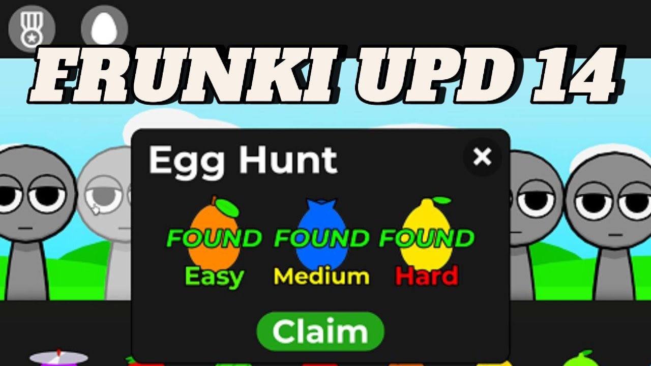 Frunki UPD 14 Egg Hunt Guide! - YouTube