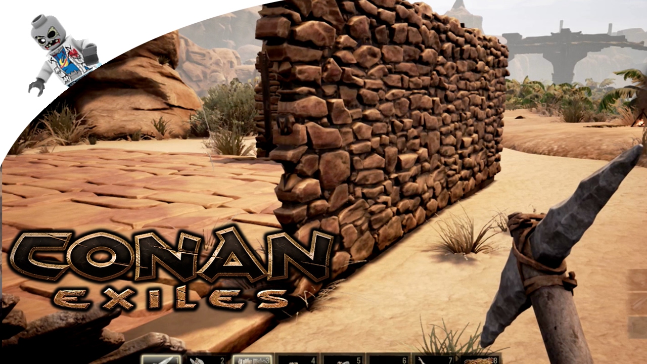 Conan Exiles: Base Building, Cimmerian Style - E3 - Lets Play! - YouTube