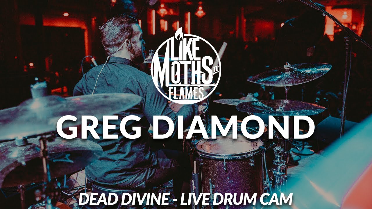 Greg Diamond of Like Moths To Flames (Dark Divine - Drum Cam) - YouTube