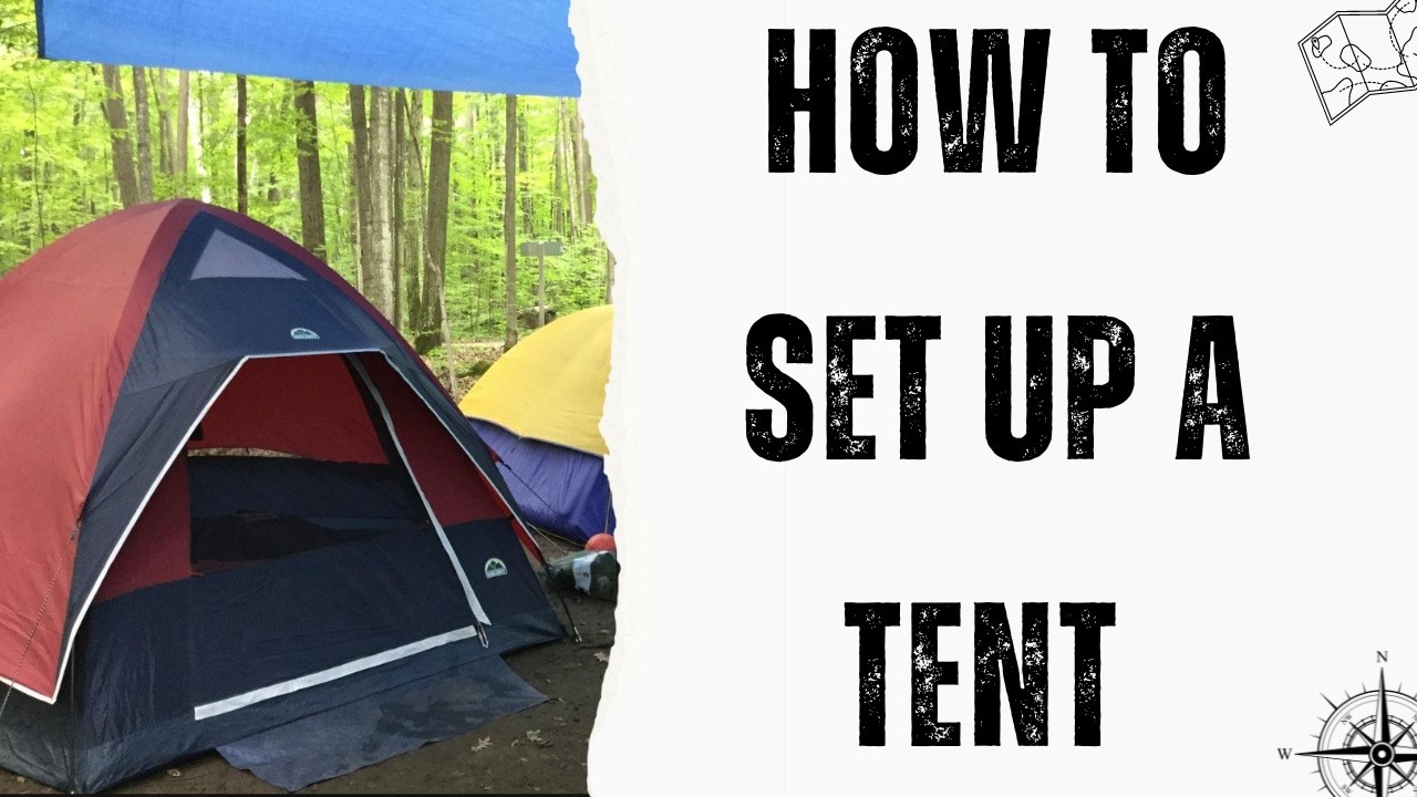 How to set up a Tent. 🏕️ A step by step guide. - YouTube