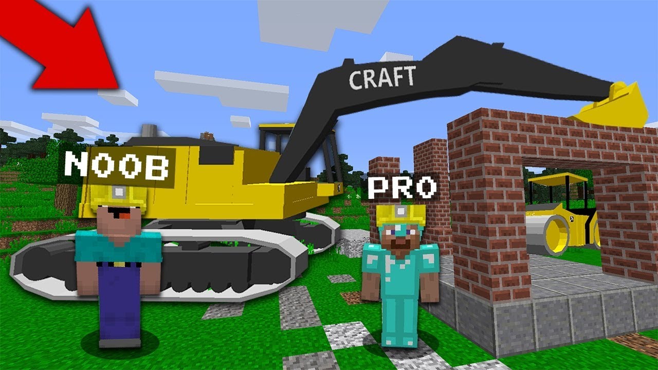 Minecraft NOOB vs PRO : BECAME THE BUILDERS! Challenge IN MINECRAFT ...