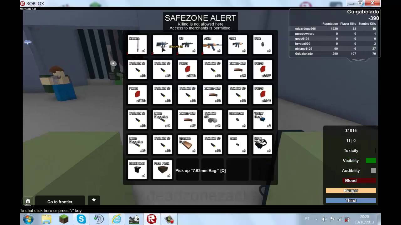 Roblox: DayZ#2 WA2000 - YouTube